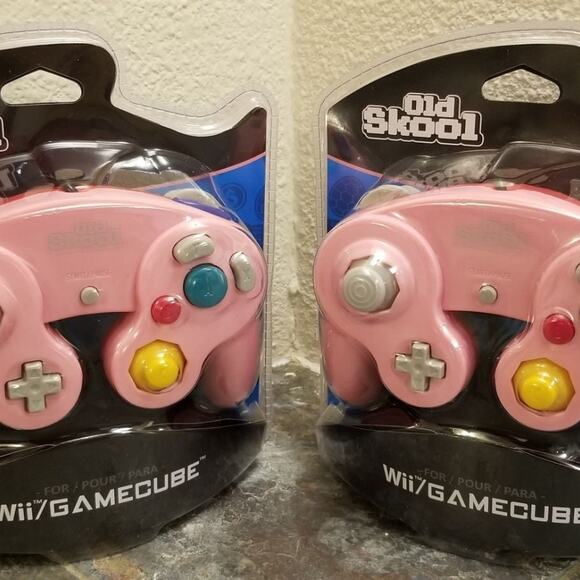 Nintendo | Video Games & Consoles | 2 Gamecube Controllers Pink New ...